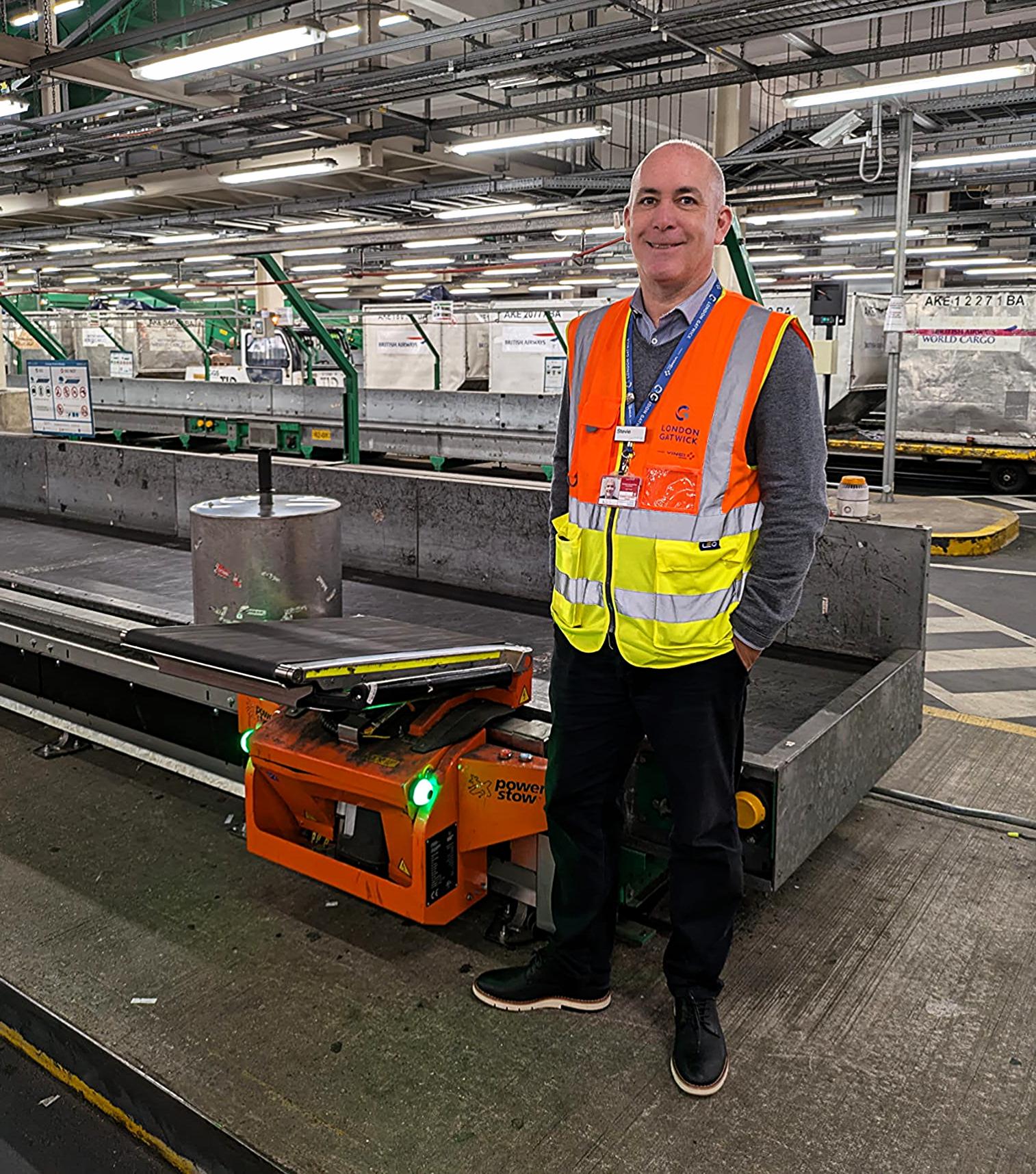 London Gatwick invests in automation with Power Stow Transfer Belt